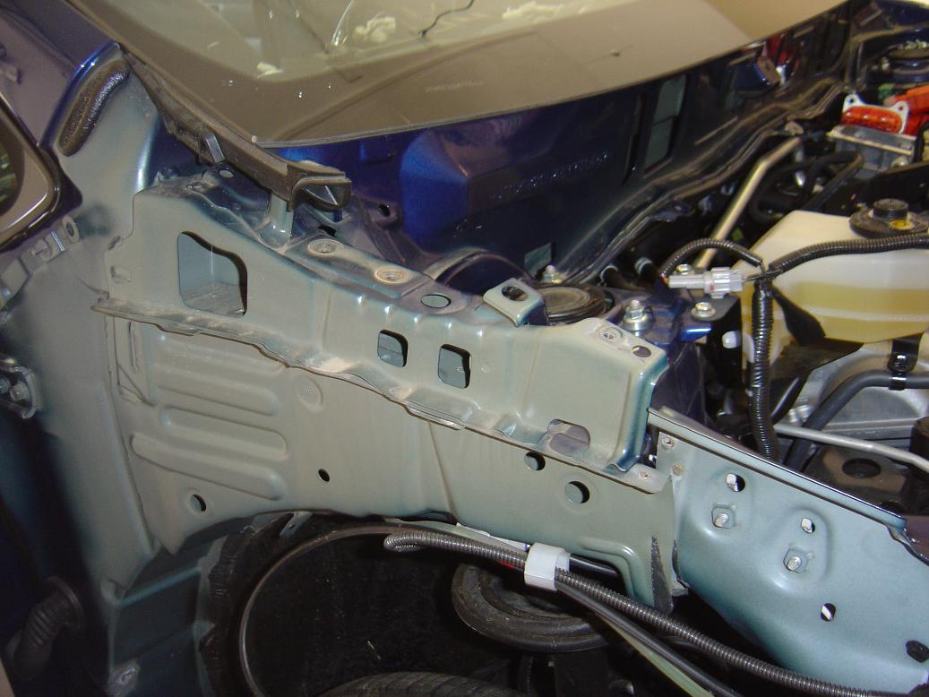 Left Strut Tower Apron Damage at Steven Brothers blog